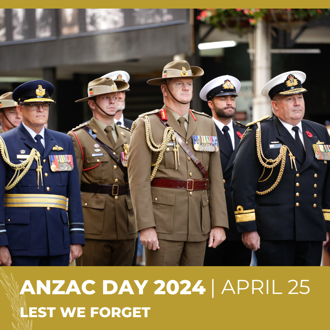 Anzac Day · Office for Veterans Affairs